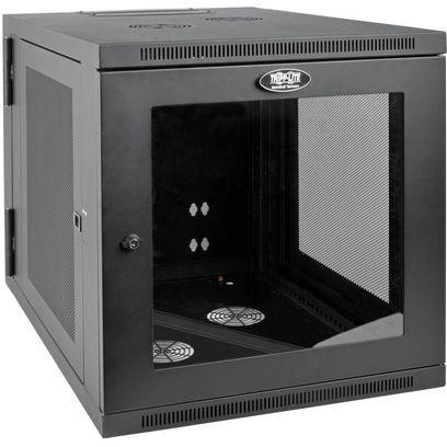 12u Wall Mount Rack Enclosure Hinged 33 Inch Depth W Acrylic Window(1/EA)