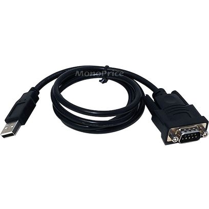 Usb To Serial Converter Cable (db9m/usb A Male) - 3 Ft(1/EA)