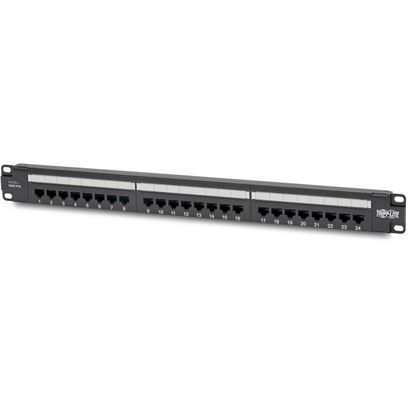 Cat6 Poe Patch Panel 24-port 110/krone 568a/b Rj45 1urm Taa(1/EA)
