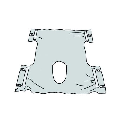 Drive Medical Sling - Polyester Mesh With Commode Opening Part No.13026