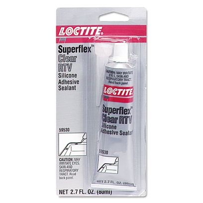Loctite Superflex Rtv, Silicone Adhesive Sealant, 80ml, Clear 442-59530 ...