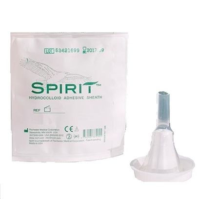 Rochester Medical Spirit Advantage Self-adhering Male Sheath Model ...