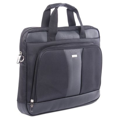 Stebco Gregory Executive Briefcase, 18" X 9" X 18", Nylon/synthetic ...