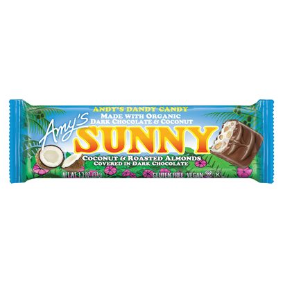 Amy's Candy Bar - Organic - Sunny - Case of 12 - 1.3 oz
