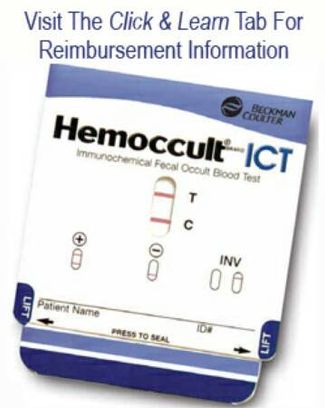 Rapid Test Kit Hemoccult® Ict Colorectal Cancer Screening Fecal Occult ...