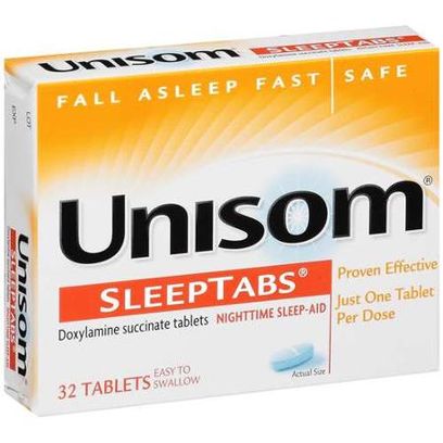 Sleep Aid Unisom® 32 Per Bottle Tablet 25 Mg Strength (32/EA)