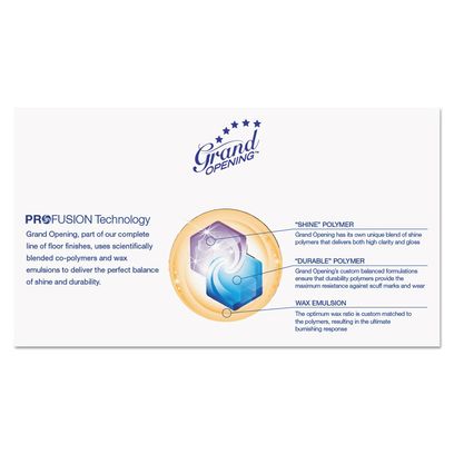 P G Pro Line #17 Grand Opening Ultra High Speed Floor Finish, 5 Gallon ...