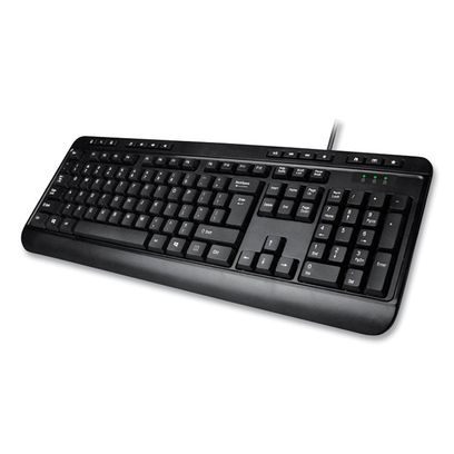 Adesso Akb132ub 118-Key Mm Desktop Usb Keyboard, Black AKB132UB 1 Each