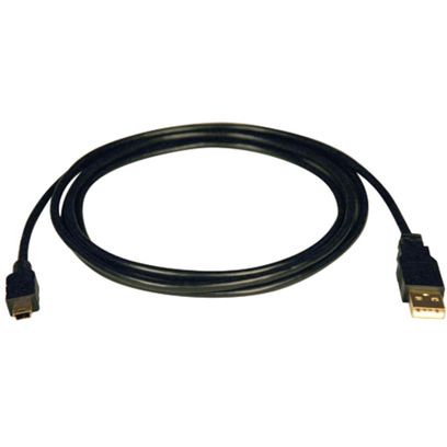 Usb 2.0 Hi-speed A To Mini-b Cable (a To 5pin Mini-b, M/m) 3-ft.(1/EA)