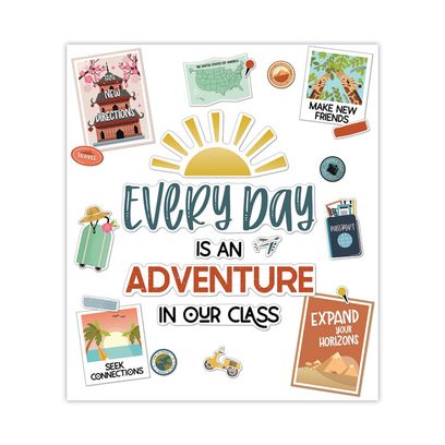 Carson Dellosa Education Motivational Bulletin Board Set, Everyday Is ...