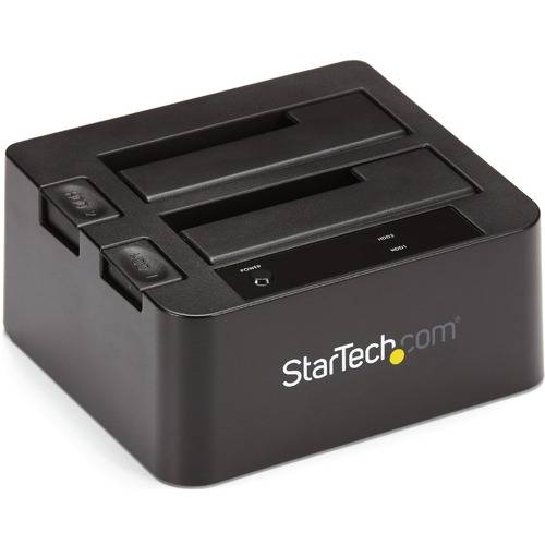 StarTech.com Dual-Bay USB 3.1 to SATA Hard Drive Docking Station, 2.5/3 ... StarTech.com Dual-Bay USB 3.1 to SATA Hard Drive Docking Station, 2.5/3 ...