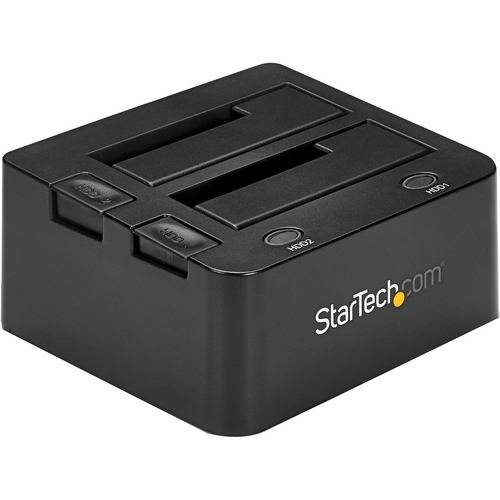 StarTech.com Dual-Bay USB 3.0 to SATA Hard Drive Docking Station, 2.5/3 ... StarTech.com Dual-Bay USB 3.0 to SATA Hard Drive Docking Station, 2.5/3 ...