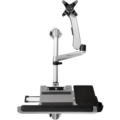 StarTech.com Wall Mount Workstation - Foldable Ergonomic Standing Desk ...