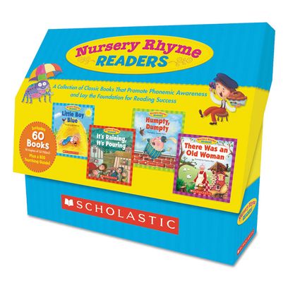 Scholastic NURSERY RHYME READERS, PHONICS; READING, GRADES PRE K-1, 8 ...