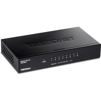 The 8-port Gigabit Desktop Switch, Model Teg-s83, Provides High ...