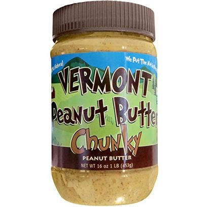 Vermont Peanut Butter Peanut Butter - Chunky - Case Of 6 - 16 Oz.