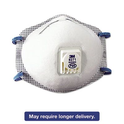 3m Particulate Respirator 8271, P95, 10/box 8271 10 Box