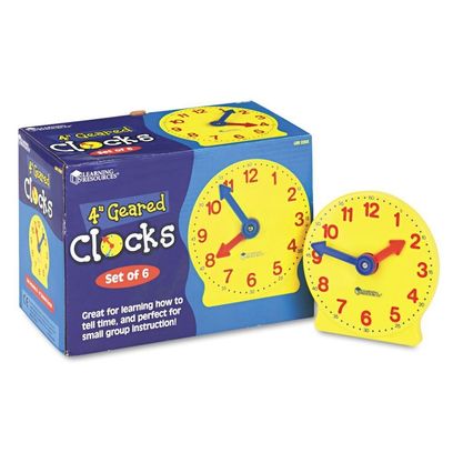 Learning Resources Pre K-4 Learning Clocks Set (ST/SET)