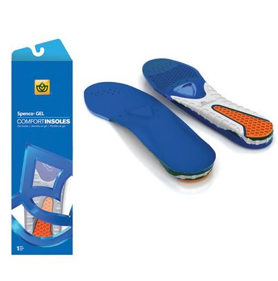 Spenco Medical Gel Comfort Insoles Spenco M12-13 Part No.39-818-05
