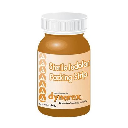 Dynarex Packing Strips Iodoform Gauze 1/2 X 5 Yards (each) Part No.3412