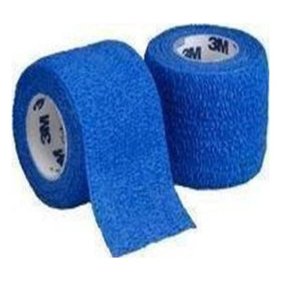 Coban Non-sterile Self-adherent Wrap 1" X 5 Yds., Blue Part No. 1581b ...