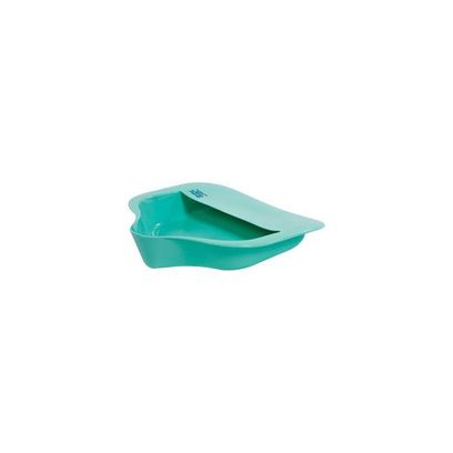 Bariatric Bed Pan With Anti-splash 15" X 14-1/4" W X 3" H, Mint Green ...