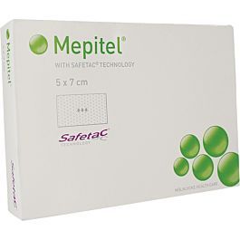Mepitel 1 Non-adherent 1-sided Soft Silicone Wound Contact Layer 2" X 3 ...