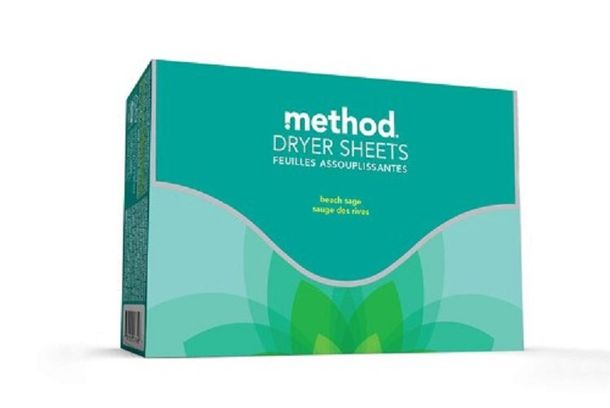 Method Dryer Sheets - Beach Sage - Case Of 6 - 80 Count