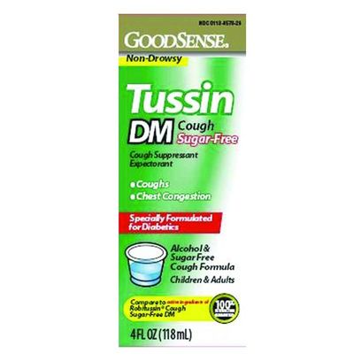 Tussin Dm Cough Syrup, 4 Oz. Part No. Lp13408 (1/ea)