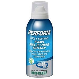 Perform Pain Relieving 360 Spray, 4 Ounce Part No. 12128 (1/ea)
