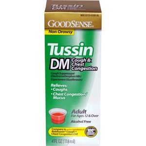 Tussin Dm Cough And Chest Syrup For Adults, 4 Oz. Part No. Lp35926 (1/ea)