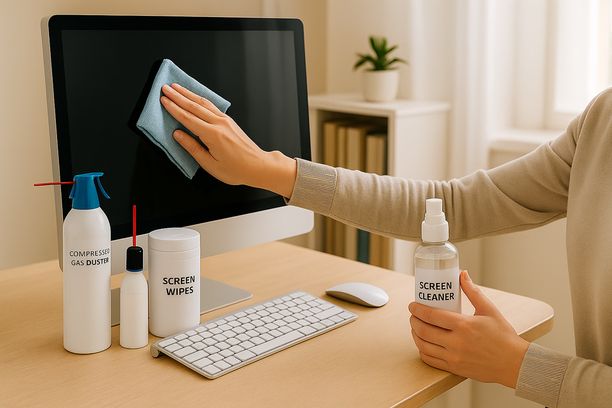 How to Clean Your Computer & Peripherals Safely